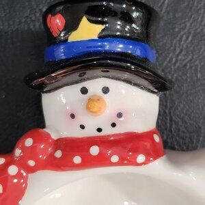 Hallmark | Dining | Hallmark Color Studio Snowman Condiment Bowls With ...